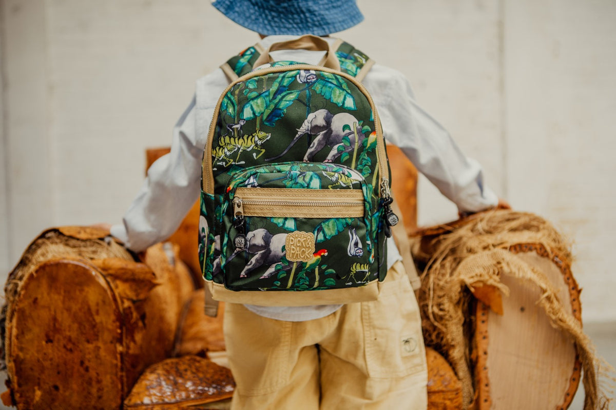 Happy Jungle Backpack S Bamboo – pickpackbags.com